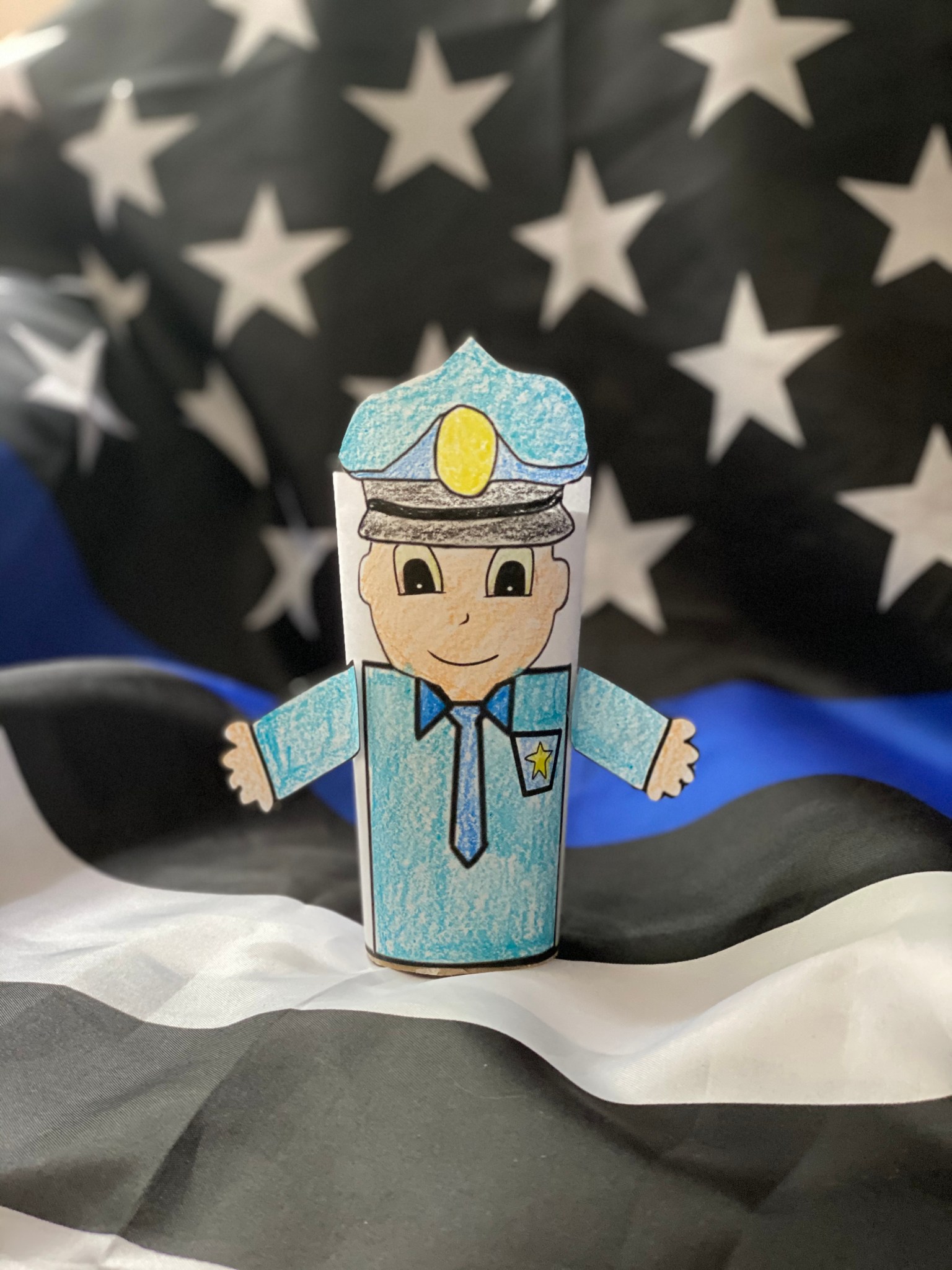 Free Crafts – Police Kids Books